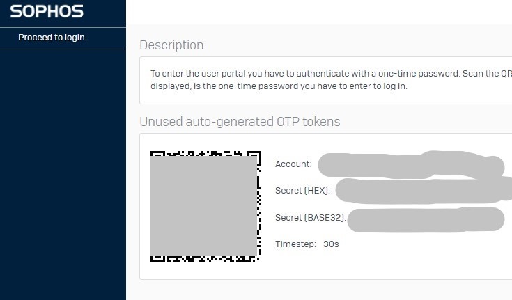 Setting Up Multifactor Authentication Sophos VPN Client